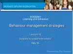 PPT - Behaviour for Learning PowerPoint Presentation, free download ...