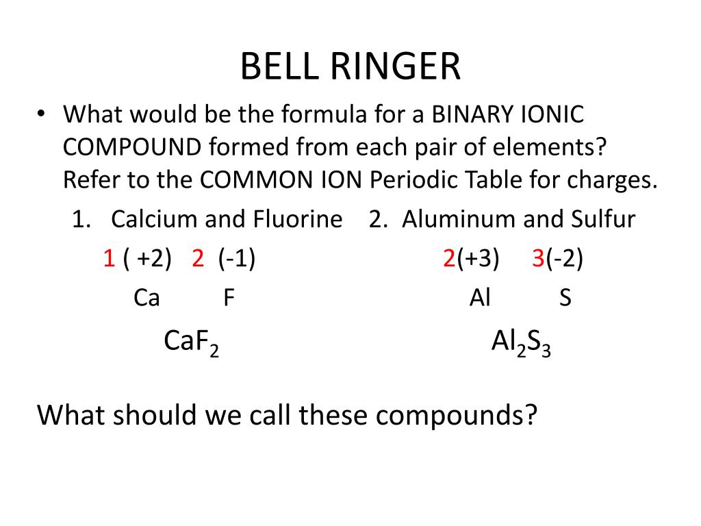 PPT - BELL RINGER PowerPoint Presentation, free download - ID:2204365