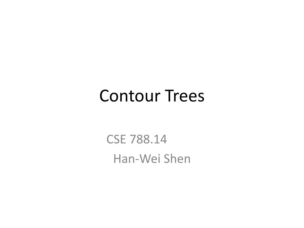 PPT - Contour Trees PowerPoint Presentation, free download - ID:2205121