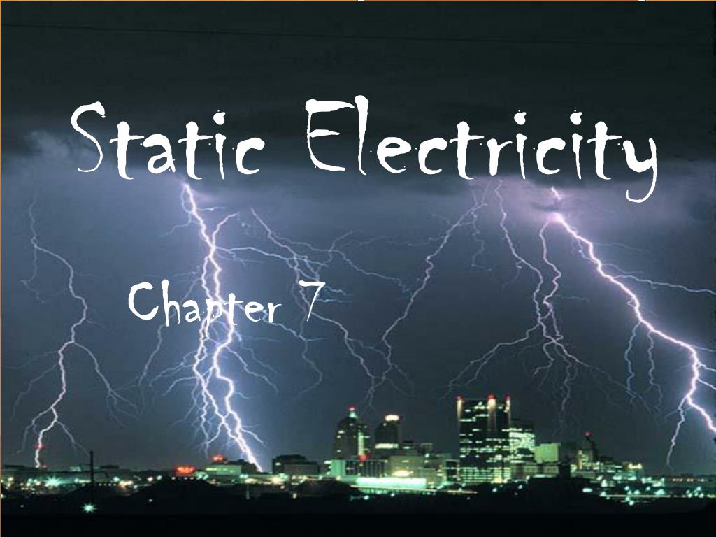 PPT - Static Electricity PowerPoint Presentation, free download - ID ...
