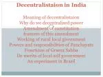 PPT - Decentralisation PowerPoint Presentation, free download - ID:532345