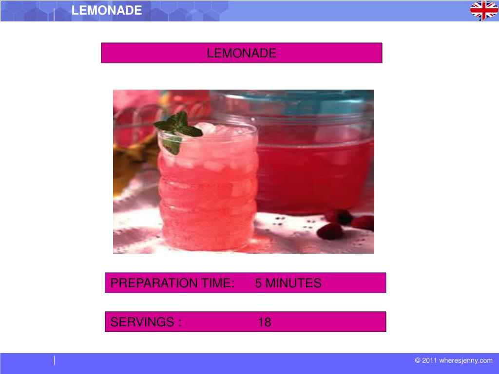 PPT - LEMONADE PowerPoint Presentation, free download - ID:2208384