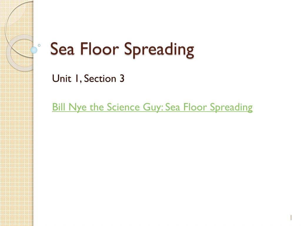 PPT - Sea Floor Spreading PowerPoint Presentation, free download - ID ...