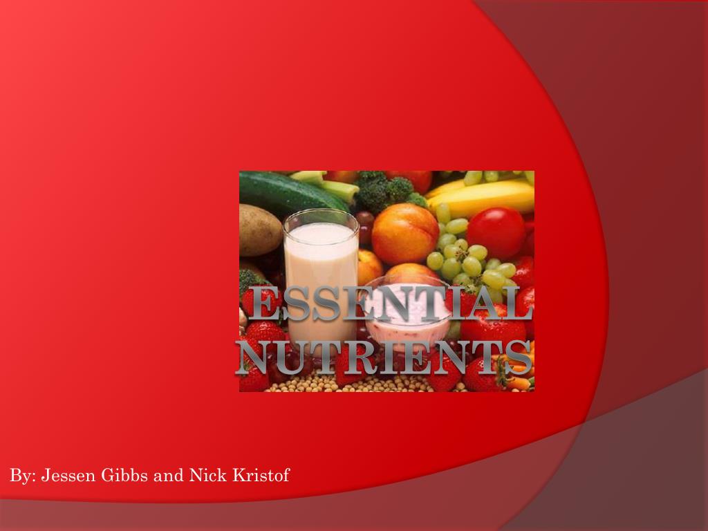 PPT - Essential Nutrients PowerPoint Presentation, free download - ID ...