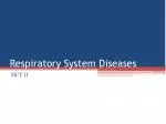 PPT - Diseases of the Respiratory System PowerPoint Presentation, free ...