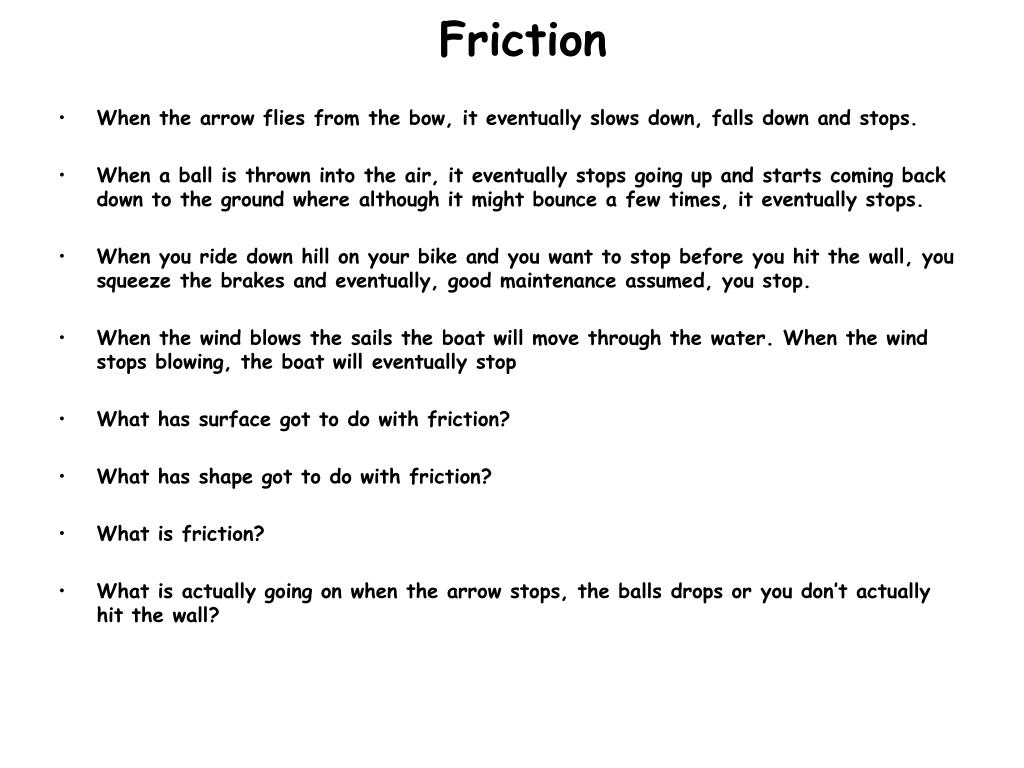 PPT - Friction PowerPoint Presentation, free download - ID:2214840