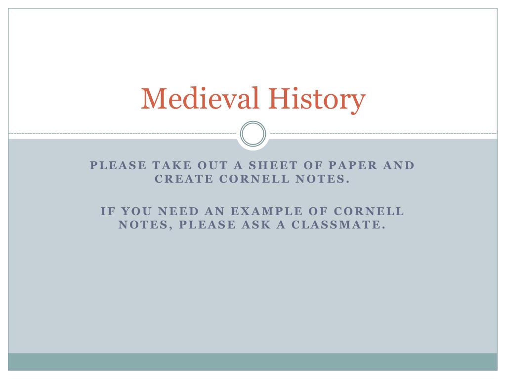 PPT - Medieval History PowerPoint Presentation, free download - ID:2217442