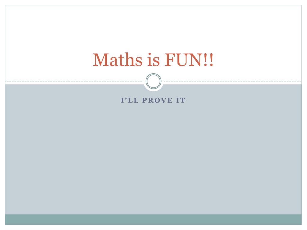 PPT - Fun Maths Puzzles to Challenge Your Brain! PowerPoint ...