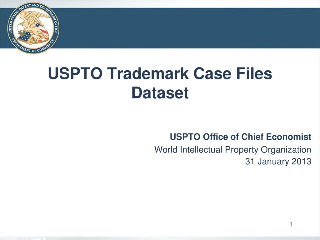 PPT - USPTO Trademark Case Files Dataset PowerPoint Presentation, free ...