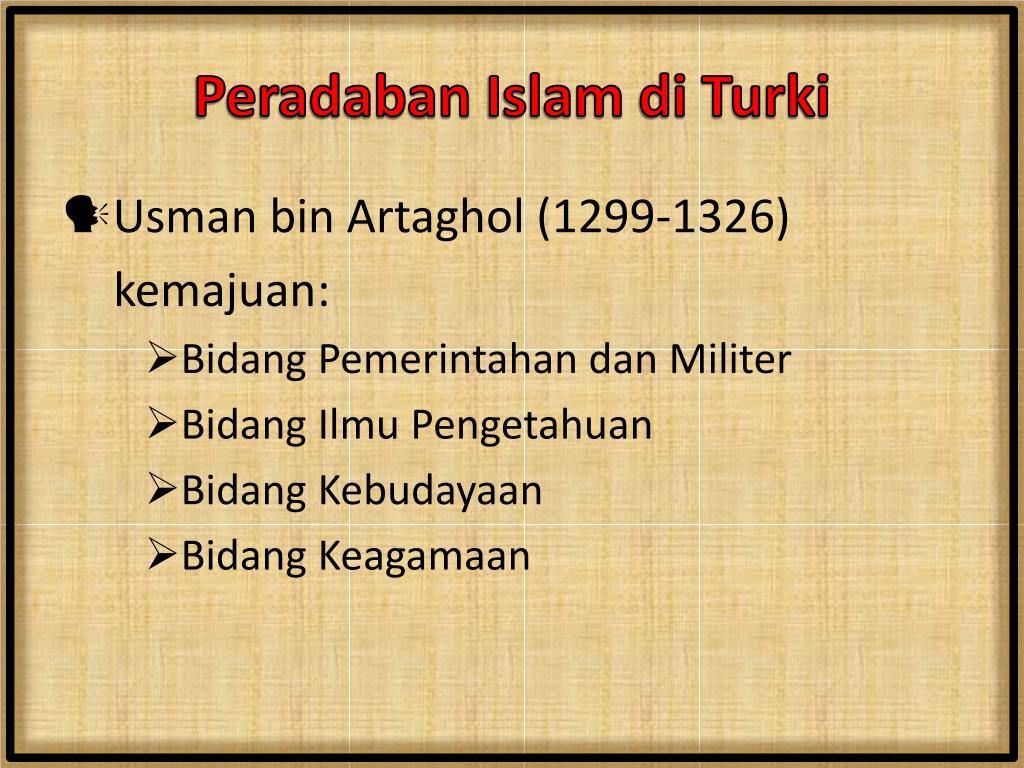 PPT - Peradaban Islam di Turki PowerPoint Presentation, free download ...