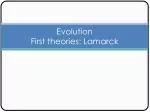 PPT - Theories of Evolution PowerPoint Presentation, free download - ID ...