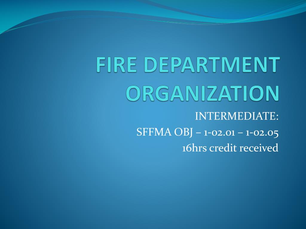 PPT - Enhancing Incident Command: Standardization and Responsibilities ...