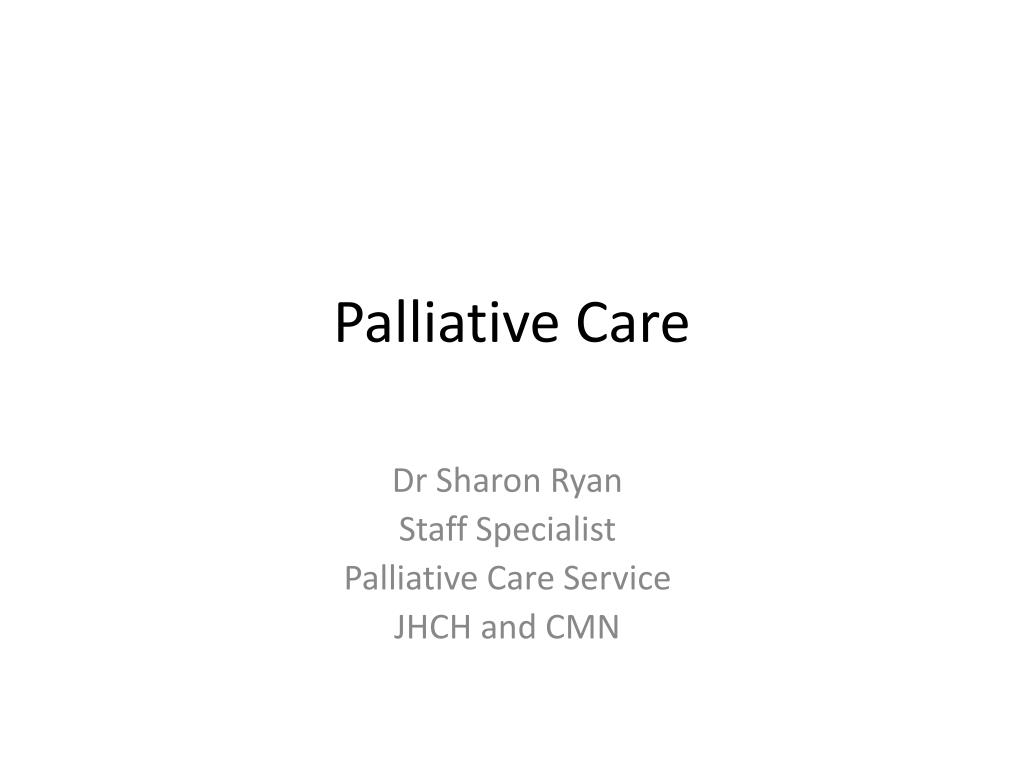 PPT - Palliative Care PowerPoint Presentation, free download - ID:2221417