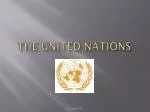 PPT - Formation of the United Nations PowerPoint Presentation, free ...