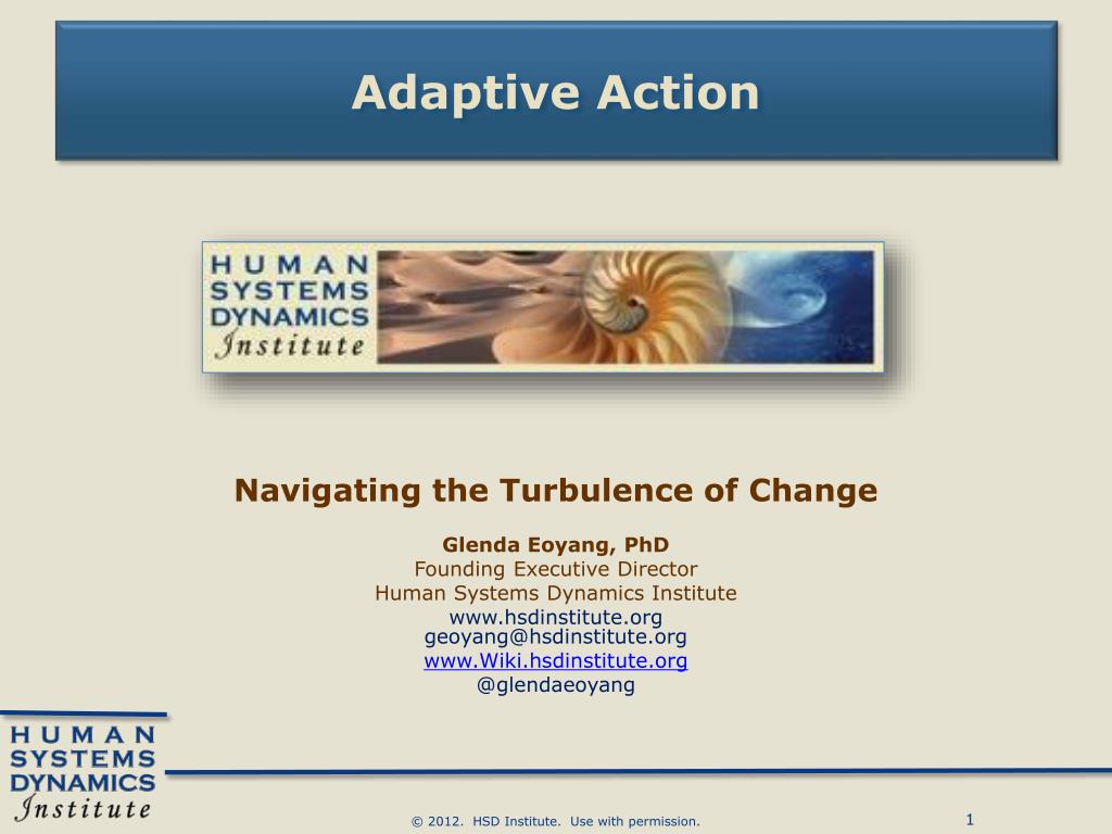 PPT - Adaptive Action PowerPoint Presentation, free download - ID:2225536