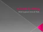 PPT - Guide to Writing Executive Core Qualifications (ECQs) PowerPoint ...