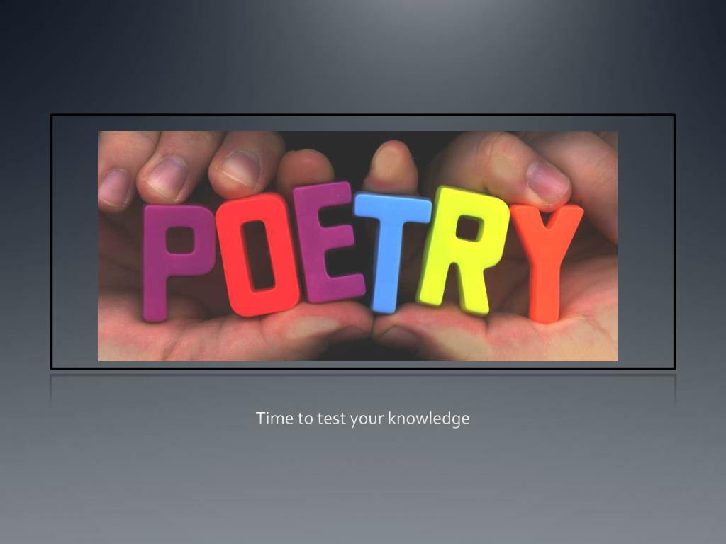 PPT - Poetry Terms PowerPoint Presentation, free download - ID:2225673