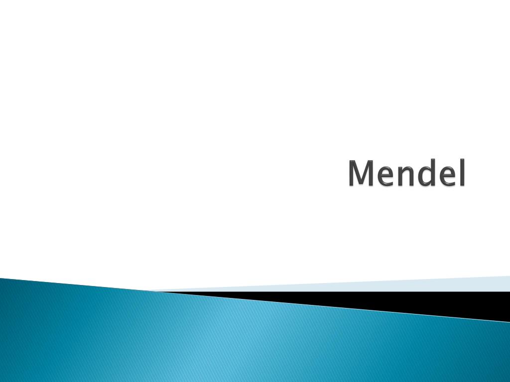 PPT - Mendel PowerPoint Presentation, free download - ID:2225854