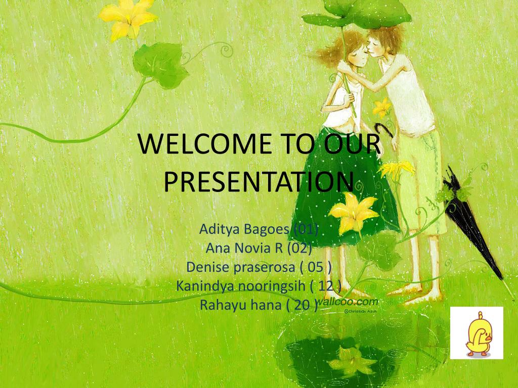 PPT - WELCOME TO OUR PRESENTATION PowerPoint Presentation, free ...