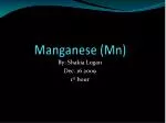 PPT - Manganese Cycle PowerPoint Presentation, free download - ID:4350107