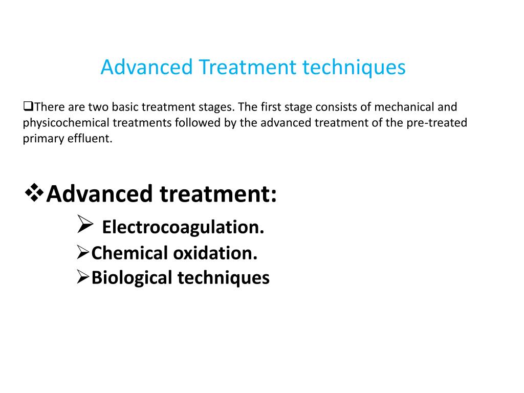 PPT - Advanced Treatment techniques PowerPoint Presentation, free ...