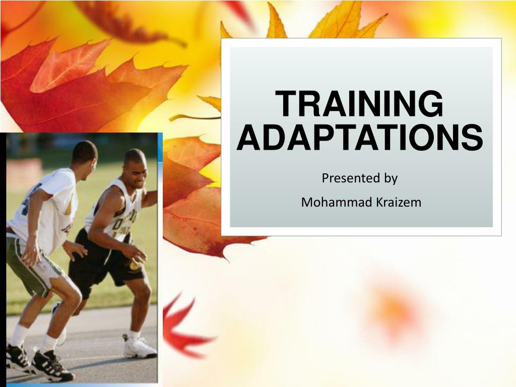 PPT - TRAINING ADAPTATIONS PowerPoint Presentation, free download - ID ...