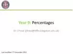PPT - Year 9 PowerPoint Presentation, free download - ID:1194434