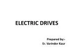 PPT - ELECTRIC DRIVES PowerPoint Presentation, free download - ID:351864