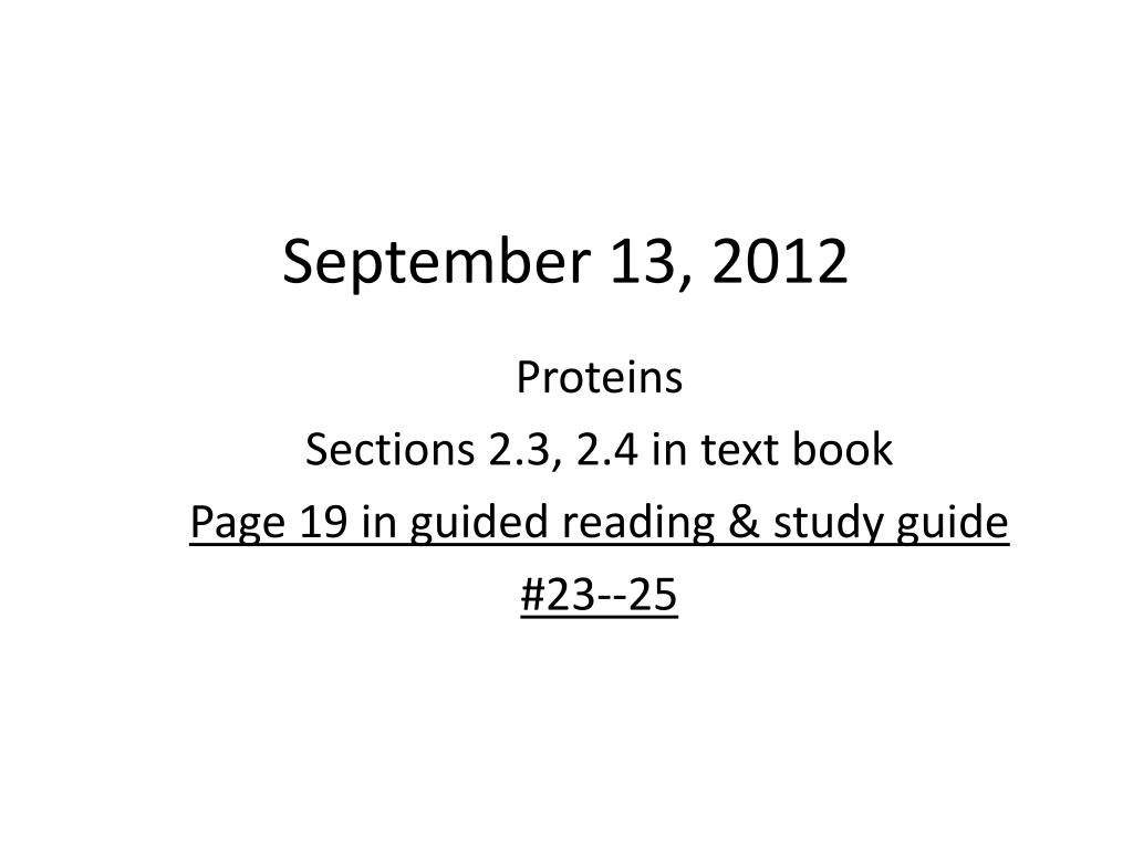 PPT - September 13, 2012 PowerPoint Presentation, free download - ID ...