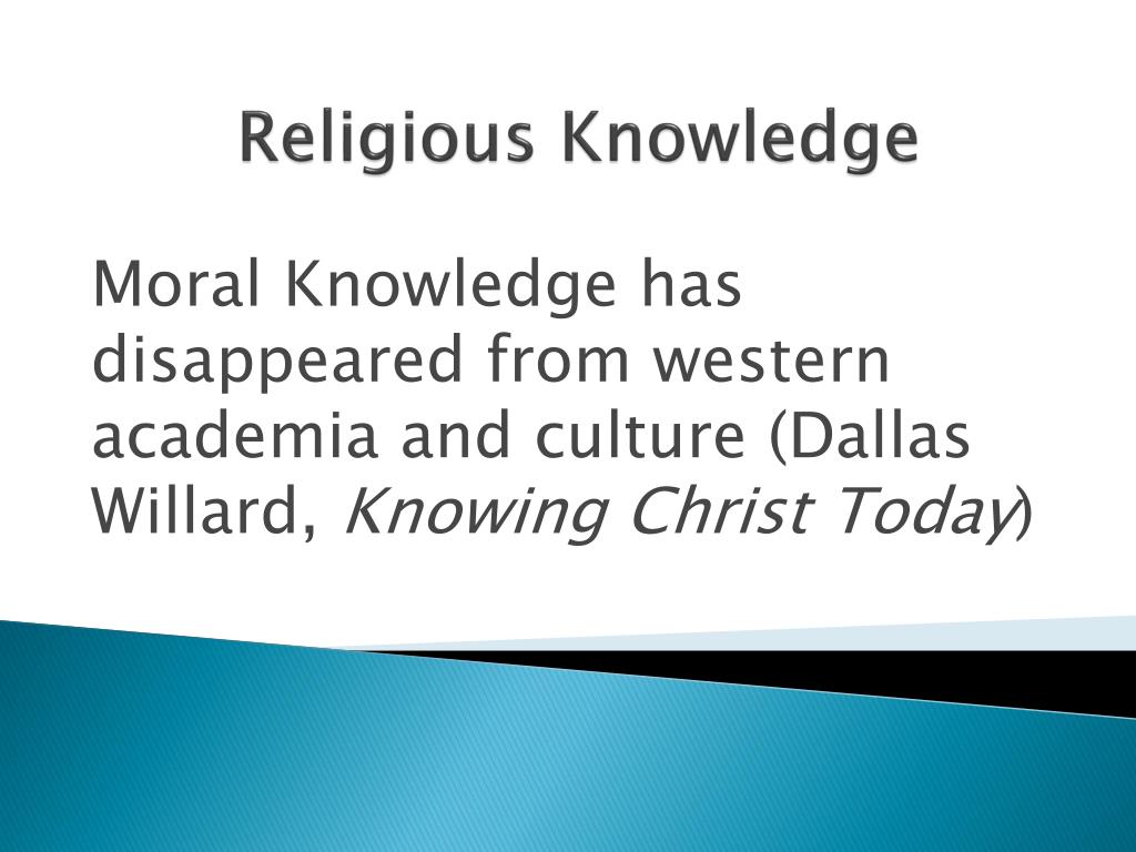 PPT - Religious Knowledge PowerPoint Presentation, free download - ID ...