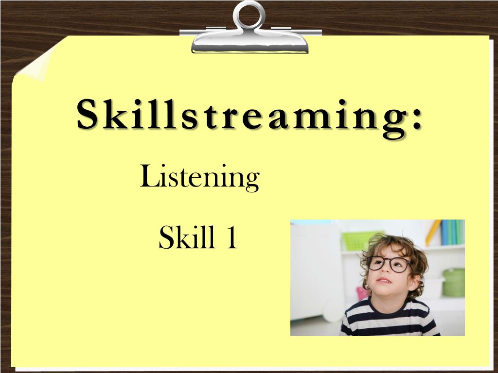 PPT - Skillstreaming : PowerPoint Presentation, free download - ID:2233318