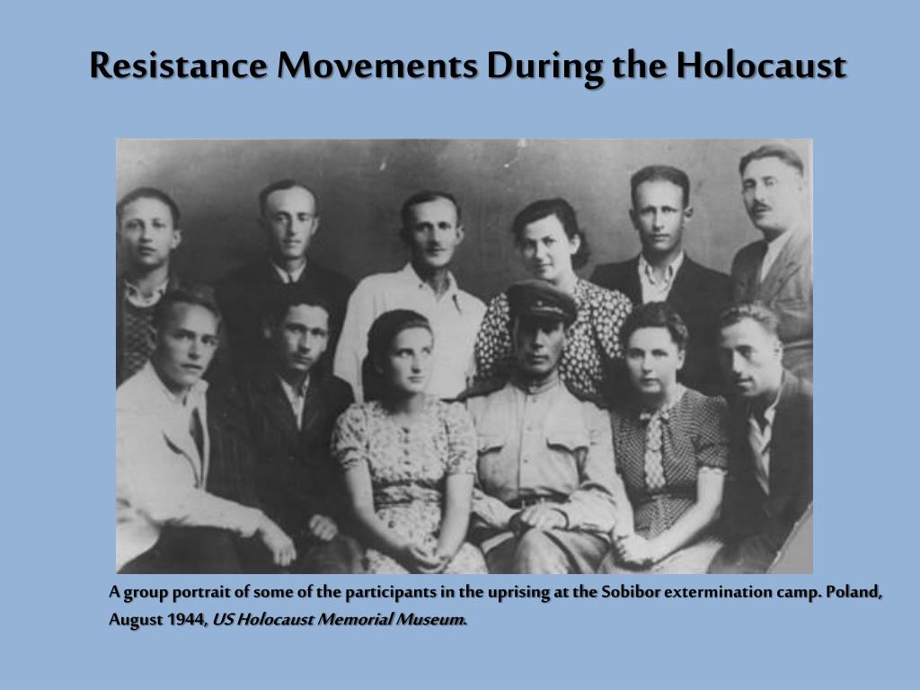 PPT - Resistance Movements During the Holocaust PowerPoint Presentation ...