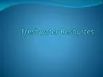 PPT - Freshwater Resources PowerPoint Presentation, free download - ID ...