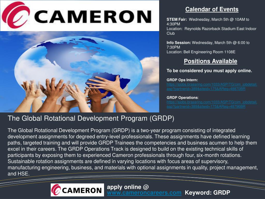 PPT - The Global Rotational Development Program (GRDP) PowerPoint ...