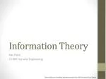 PPT - INFORMATION THEORY PowerPoint Presentation, free download - ID:7226