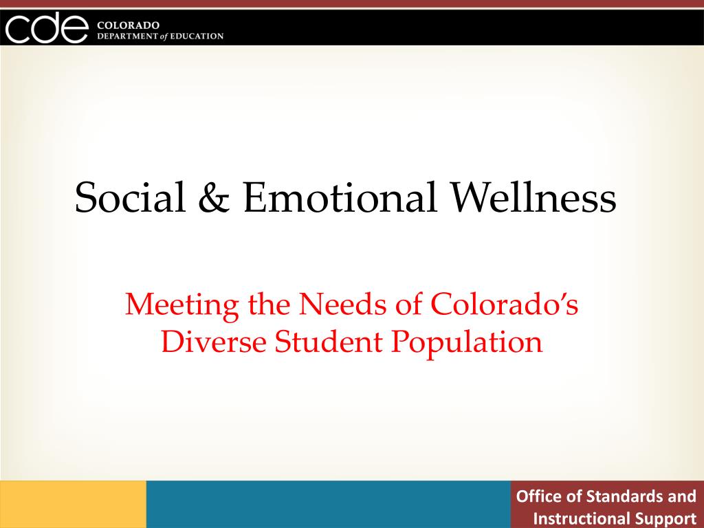 PPT - Social & Emotional Wellness PowerPoint Presentation, free ...