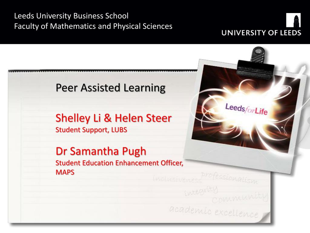 PPT - Peer Assisted Learning PowerPoint Presentation, free download ...