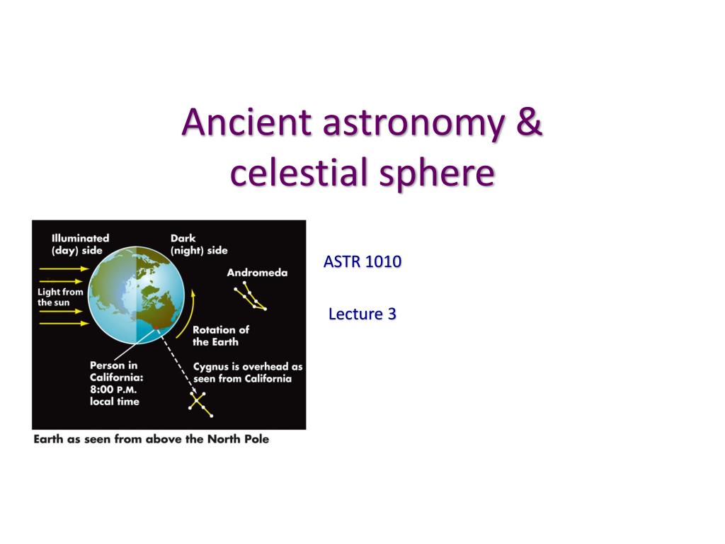 PPT - Ancient astronomy & celestial sphere PowerPoint Presentation - ID:2238454