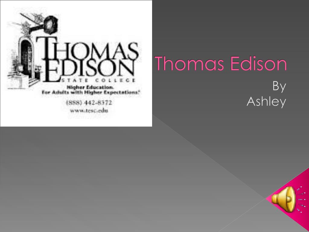 PPT - Thomas Edison PowerPoint Presentation, free download - ID:2238630