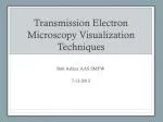 PPT - Transmission Electron Microscopy PowerPoint Presentation, free ...