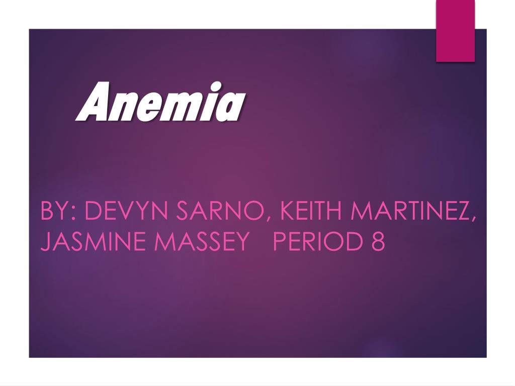 PPT - Anemia PowerPoint Presentation, free download - ID:2242333