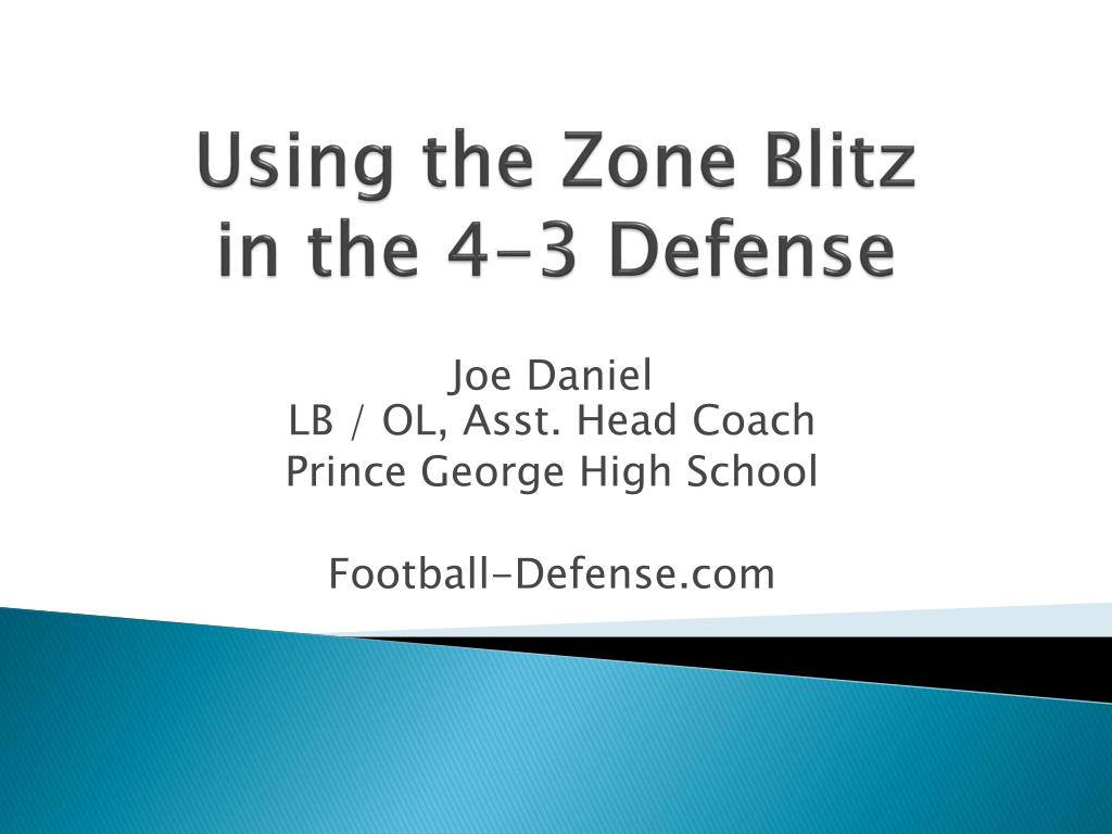 PPT - Using the Zone Blitz in the 4-3 Defense PowerPoint Presentation ...
