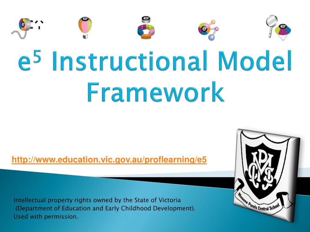 PPT - e 5 Instructional Model Framework PowerPoint Presentation, free ...