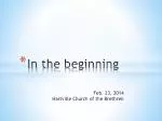 PPT - In the beginning PowerPoint Presentation, free download - ID:1259109
