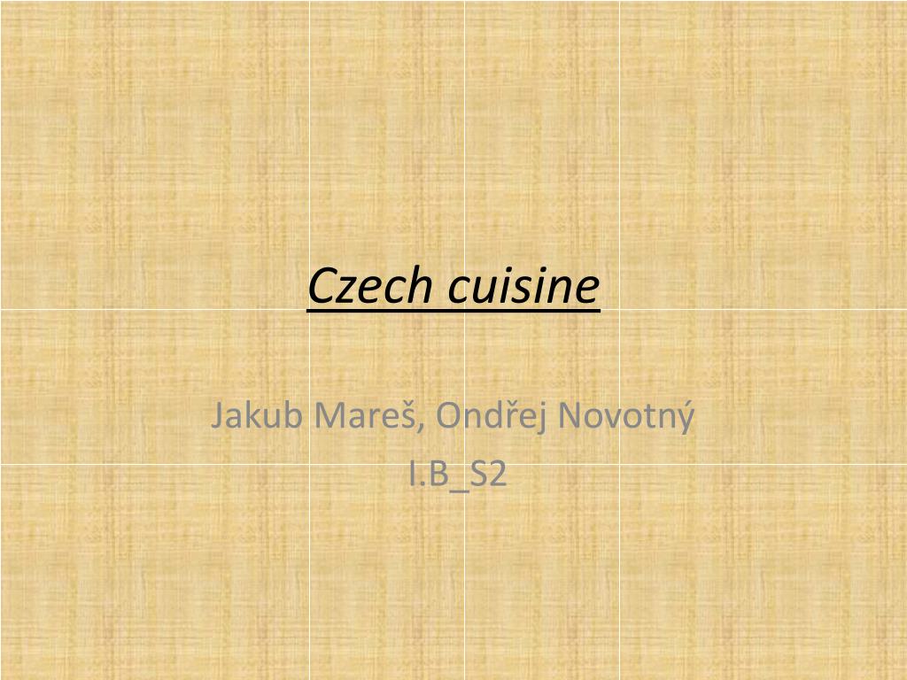 PPT - Czech cuisine PowerPoint Presentation, free download - ID:2246572