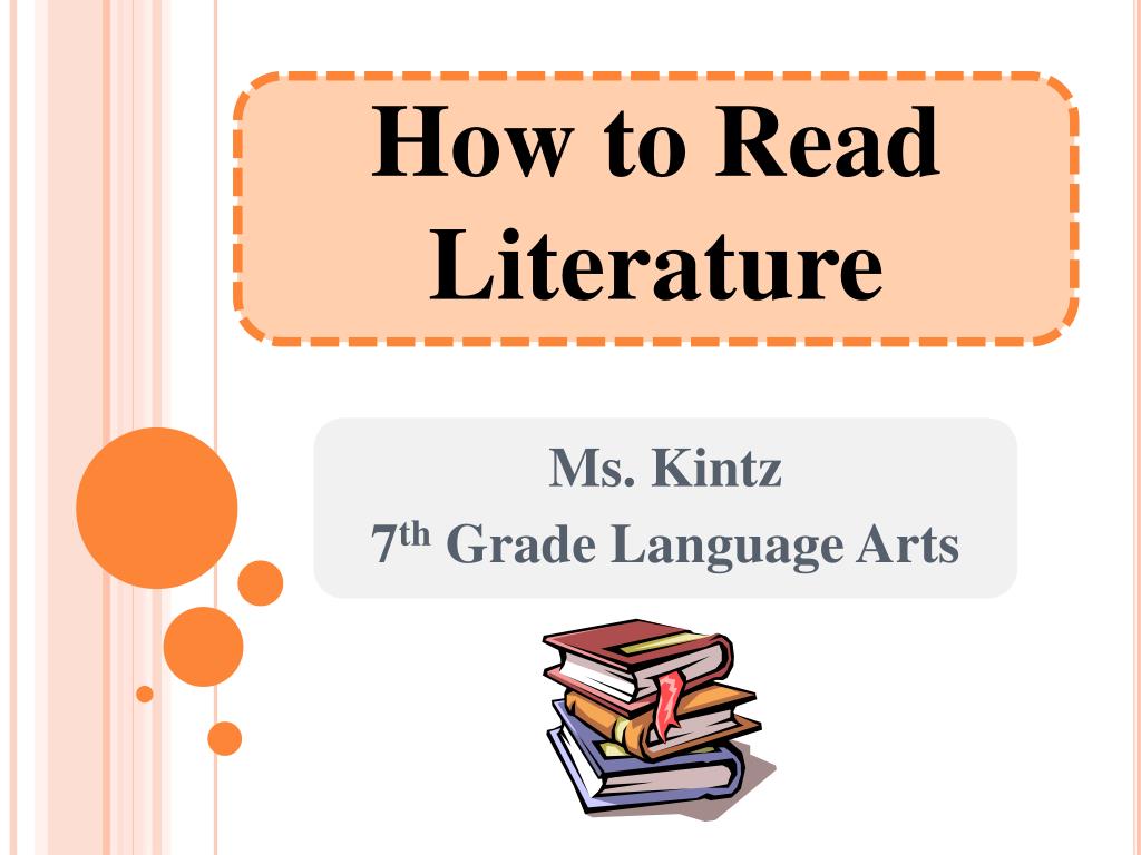PPT - How to Read Literature PowerPoint Presentation, free download ...