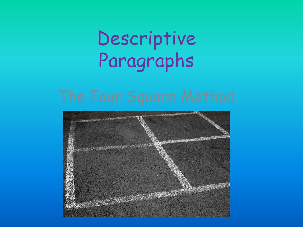 PPT - Descriptive Paragraphs PowerPoint Presentation, free download ...