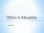 PPT - Ethics in Higher Education PowerPoint Presentation, free download ...