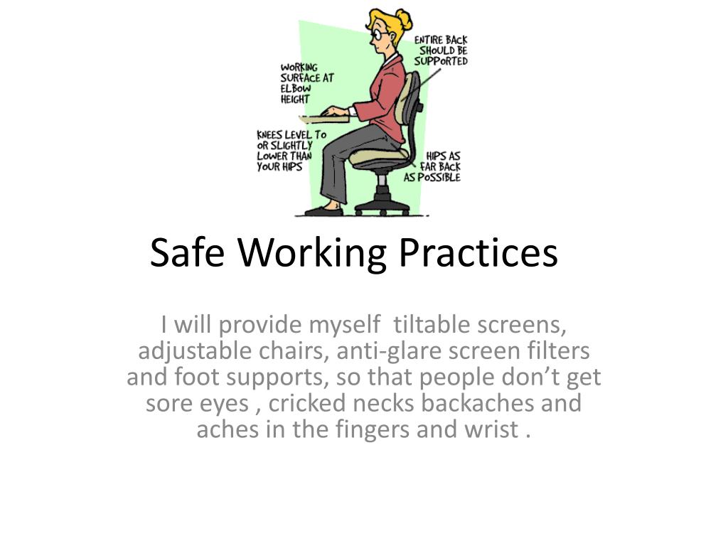 PPT - Safe Working Practices PowerPoint Presentation, free download ...