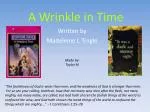 PPT - A Wrinkle in Time PowerPoint Presentation, free download - ID:436888